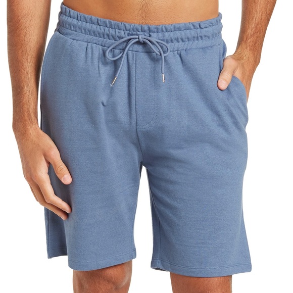 Slate & Stone | Shorts | Slate Stone Mens Lounge Shorts In Light Blue ...